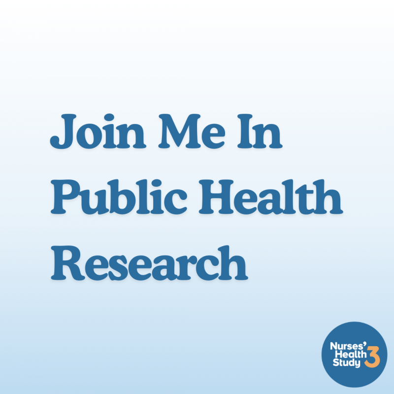 Shareable Resources | Nurses' Health Study 3
